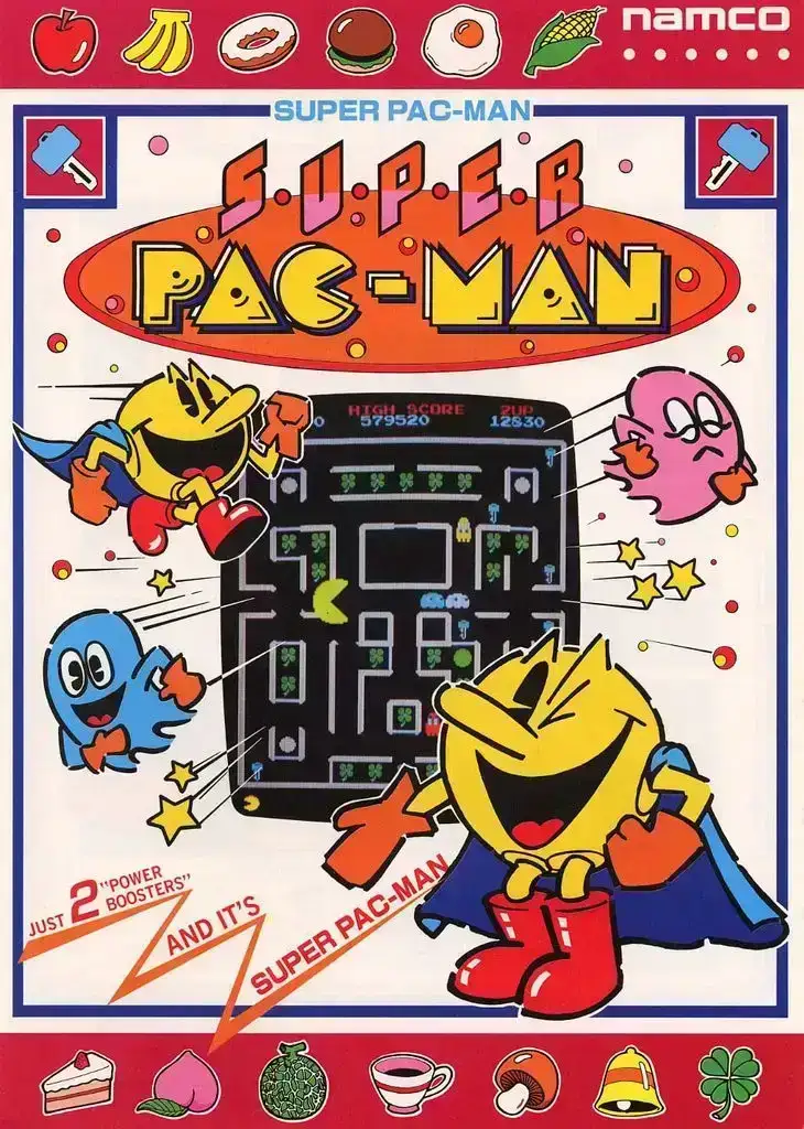 Spielen Sie Super Pac-Man online - Retro-Spiele auf classicjoy.games